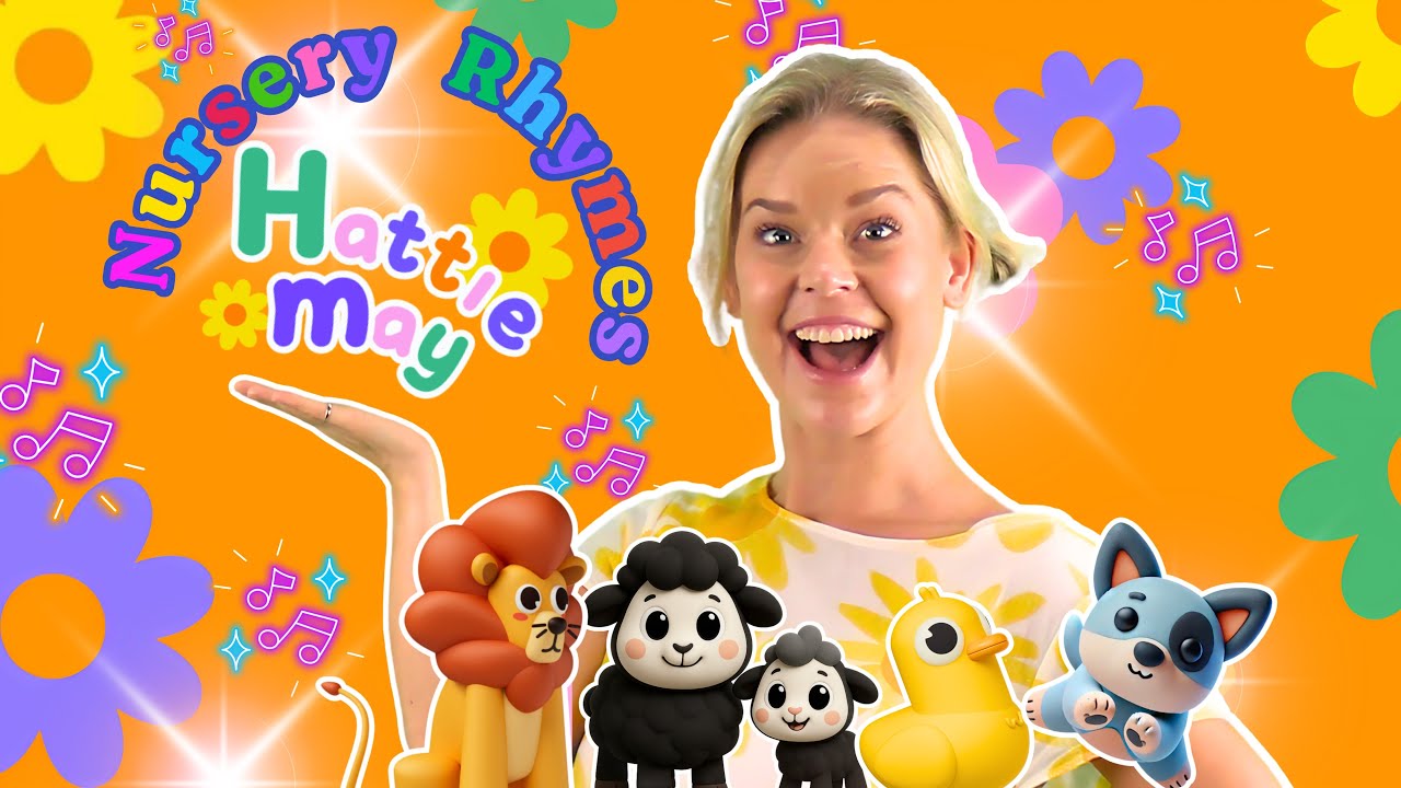 Nursery Rhymes and Kids Songs 🎵🚌Wheels on the Bus 🚌🎵 🐰Hop Little ...