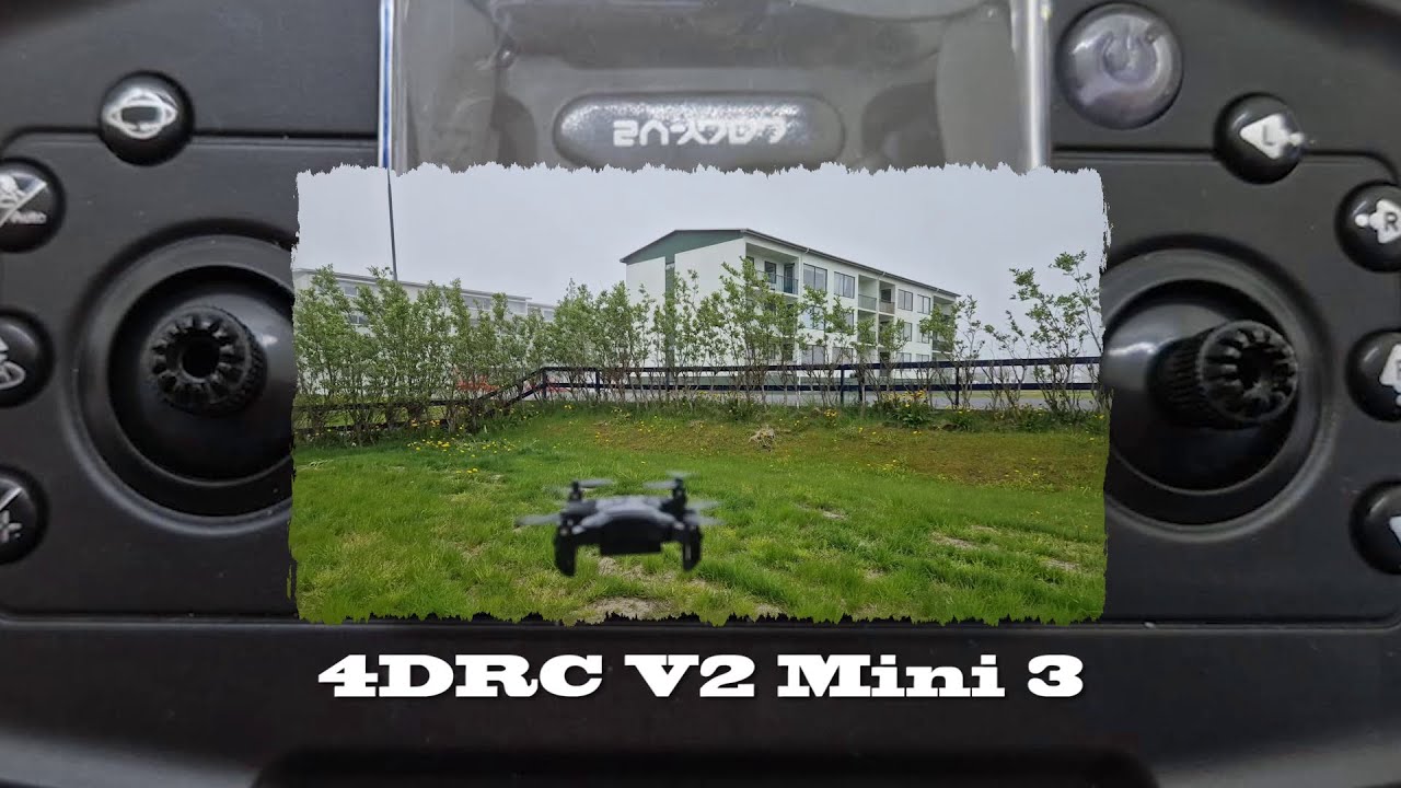 4DRC V2 Mini 3 RC drone - YouTube