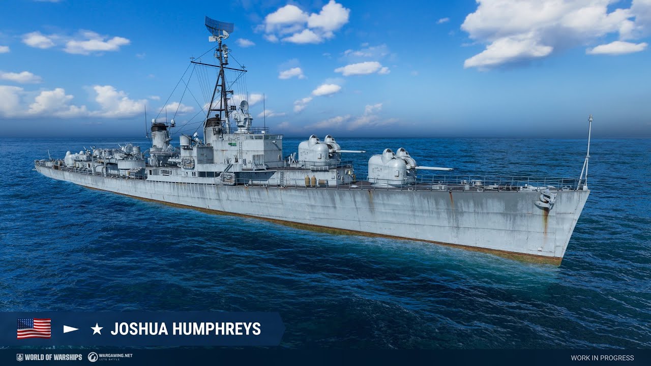 USS JOSHUA HUMPHREYS DD-869 GAMEPLAY - YouTube