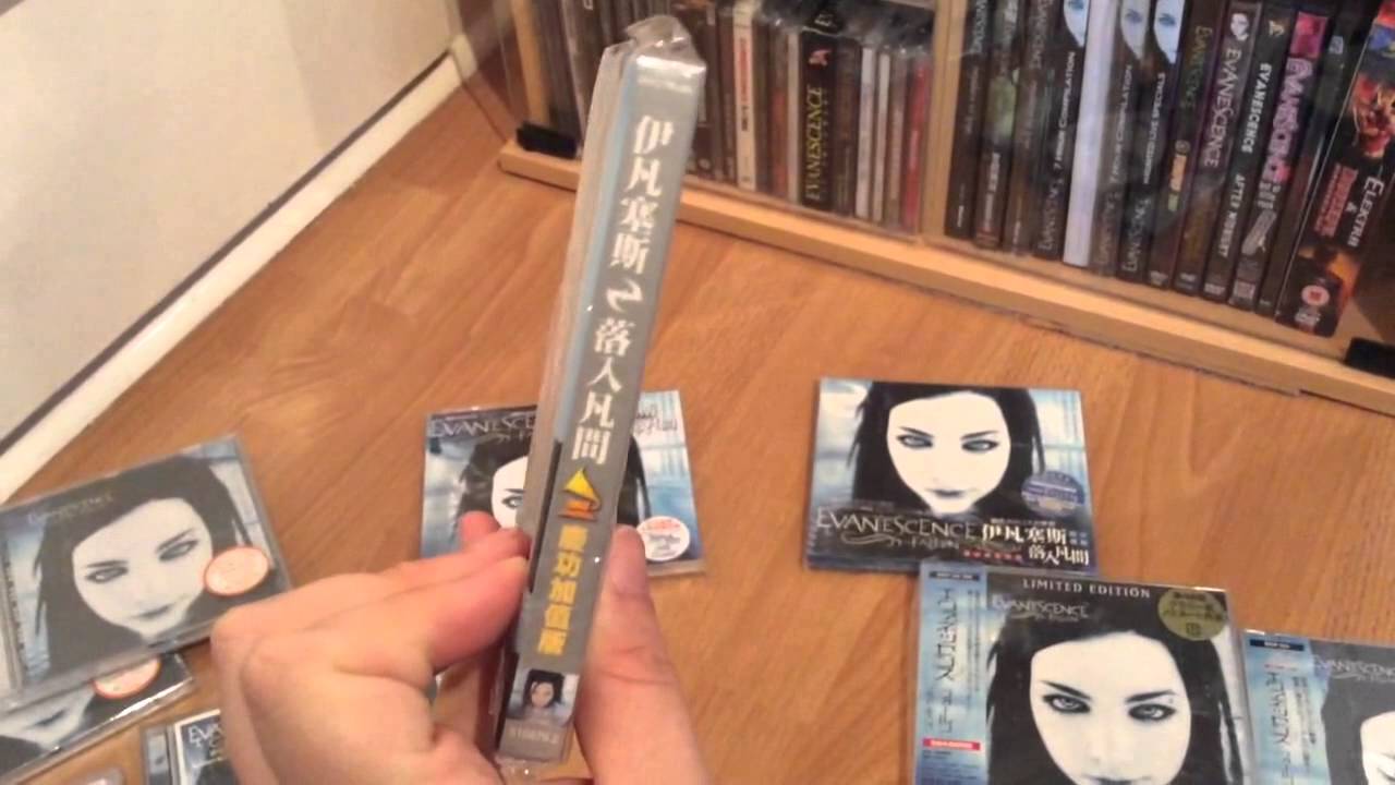 My Evanescence cd/ vinyl collection-Fallen Albums - YouTube