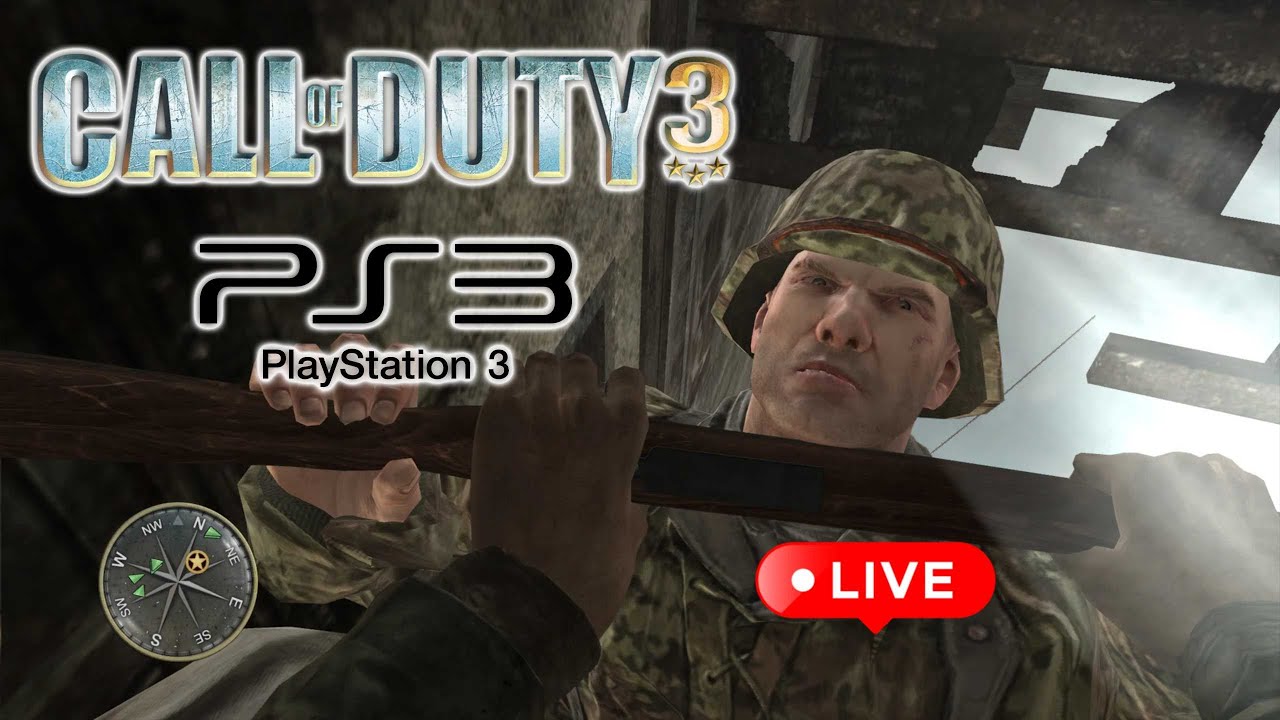 Call of duty 3 ps3 campaña parte 4 - YouTube