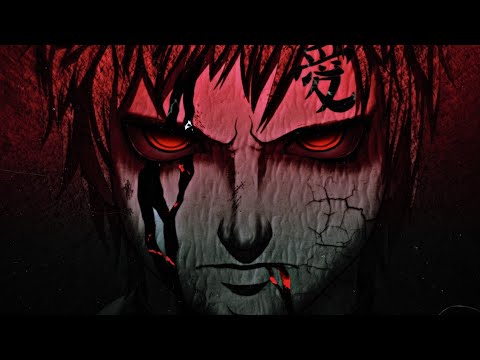 ( S L O W E D + R E V E R B ) Rap do Gaara: Acho Que eu Sou Um Monstro ...