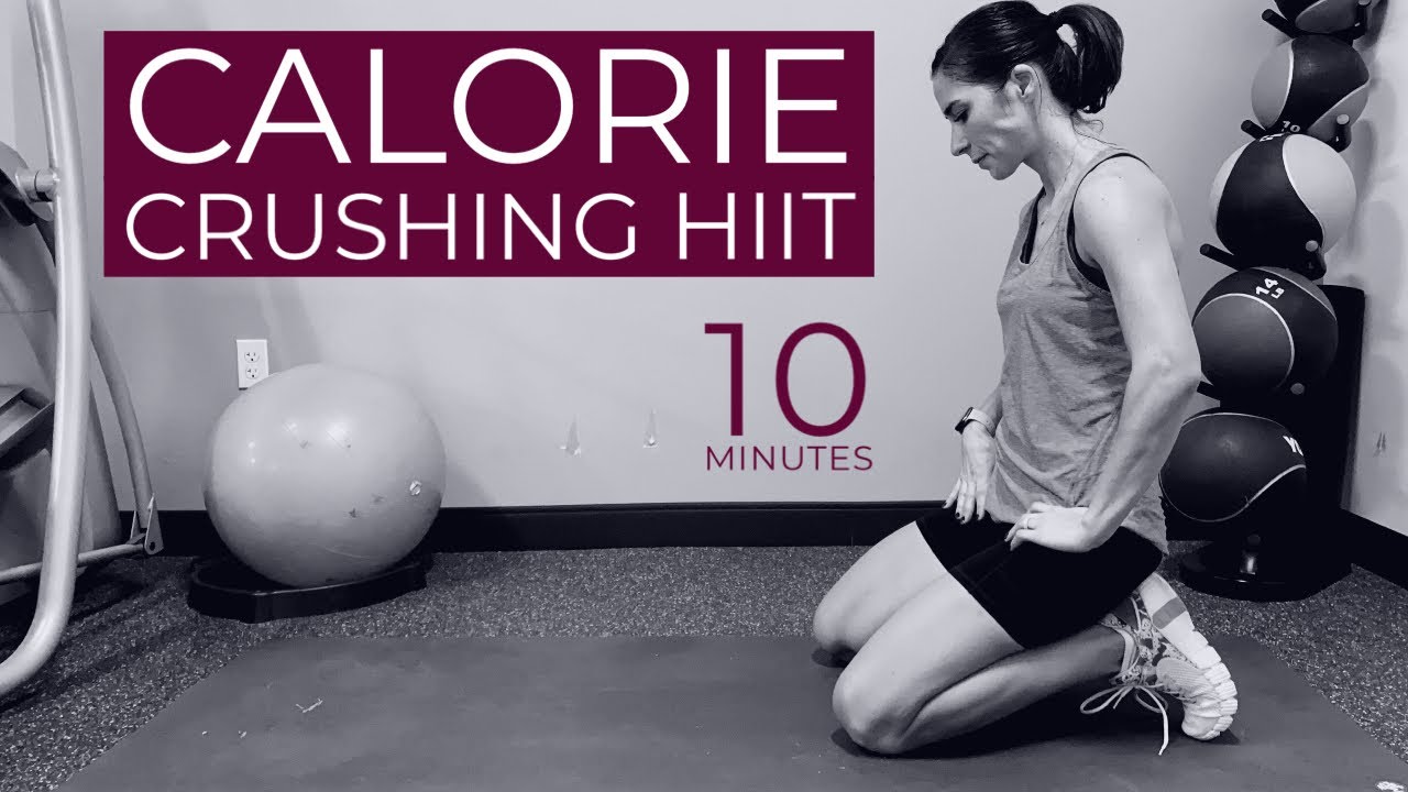 10 Minute Calorie Blasting Cardio HIIT - YouTube