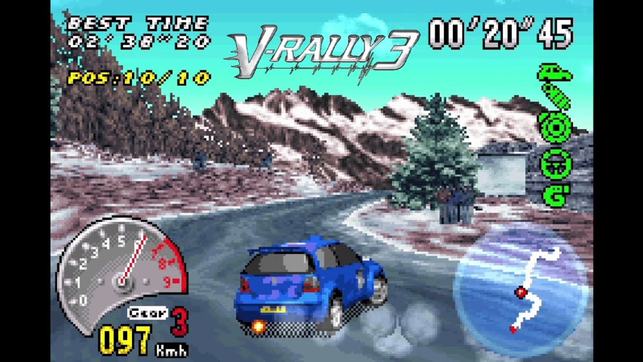 V-Rally 3 - GBA Walkthrough [Part 3 - 1.6L Championship/Round 3 Germany ...