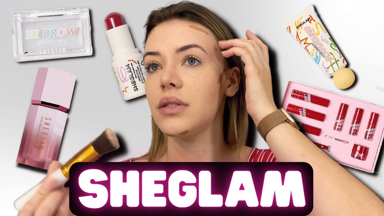 Testando makes da SHEGLAM - SHEIN - YouTube