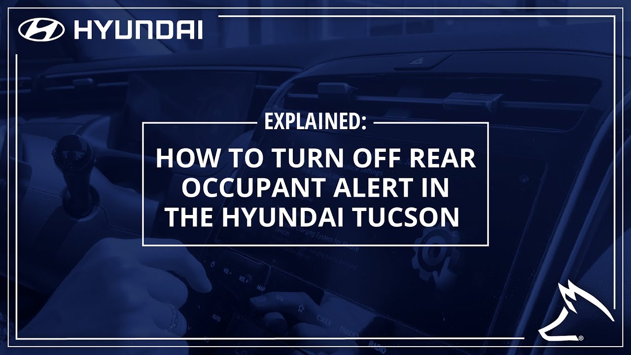 How To Turn Off Rear Occupant Alert - Fox Hyundai KIA #FoxMotorsTips ...