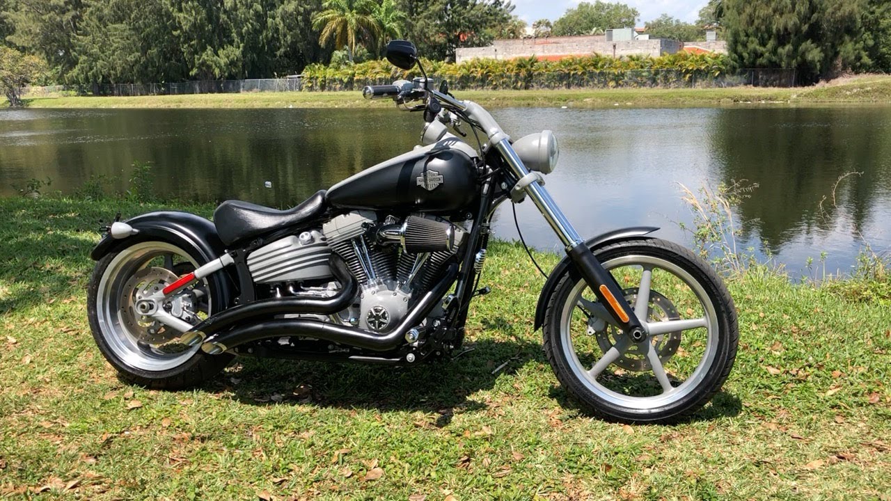 2009 HARLEY DAVIDSON SOFTAIL ROCKER - YouTube