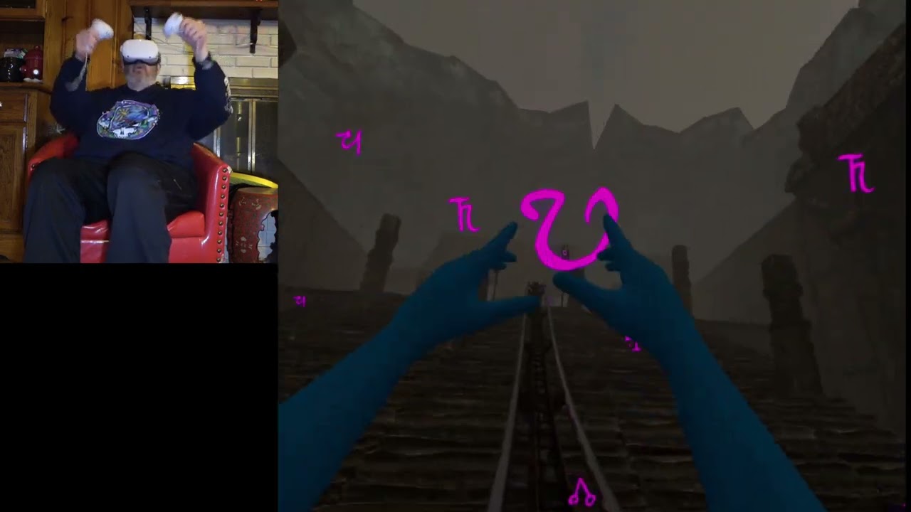 Oculus VR Roller Coaster Ride | Enchanted Forest | January 2022 - YouTube