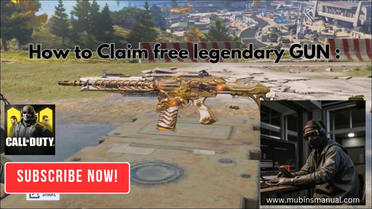 How To Claim Free Legendary Gun in Call of Duty Mobile | CODM New ...