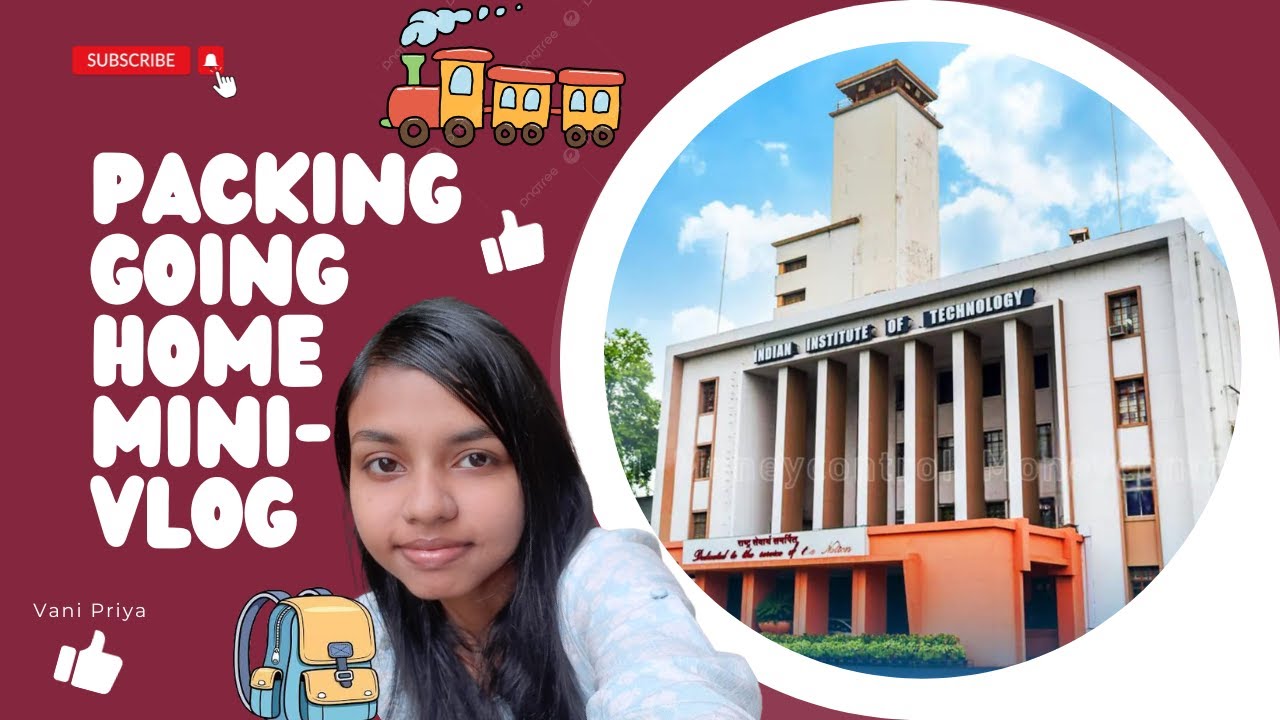 Going Home | Packing in Hostel | IIT KGP | Vlog | College Life #iit ...
