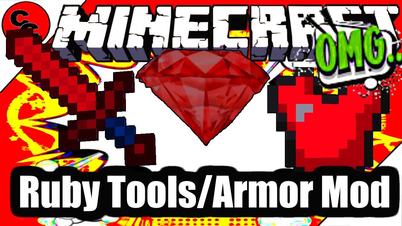 Minecraft Mods: " Ruby Tools / Armor Mod 1.12.2 " - YouTube