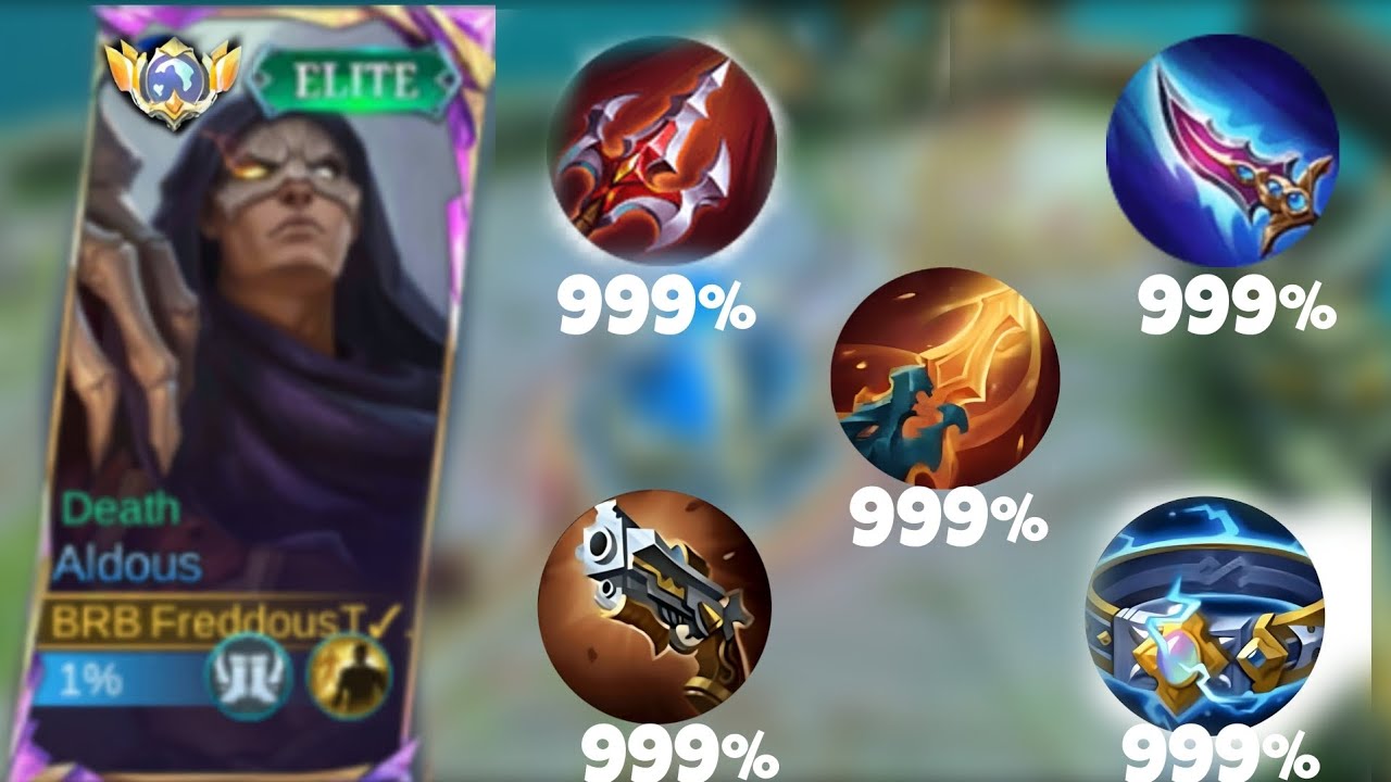 TRY THIS ONE SHOT BUILD FOR ALDOUS (99.99% ONE HIT) - YouTube