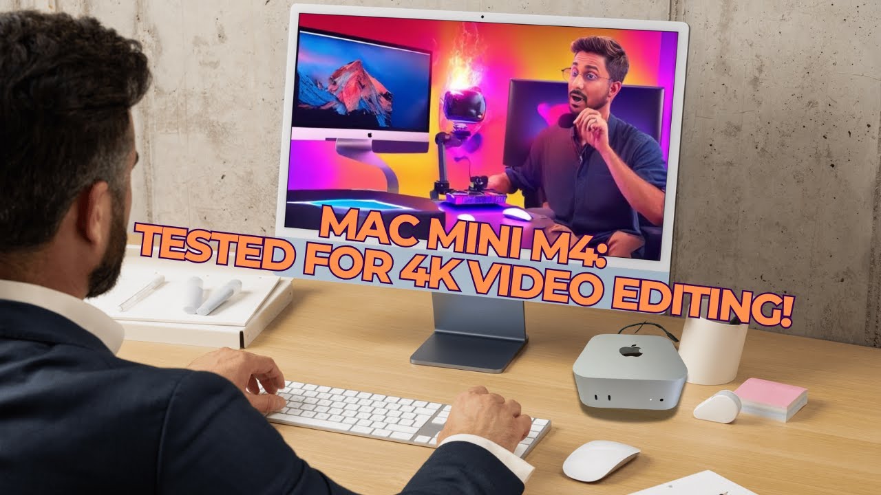 4K Video Editing on Mac Mini M4: Detailed Performance Review - YouTube
