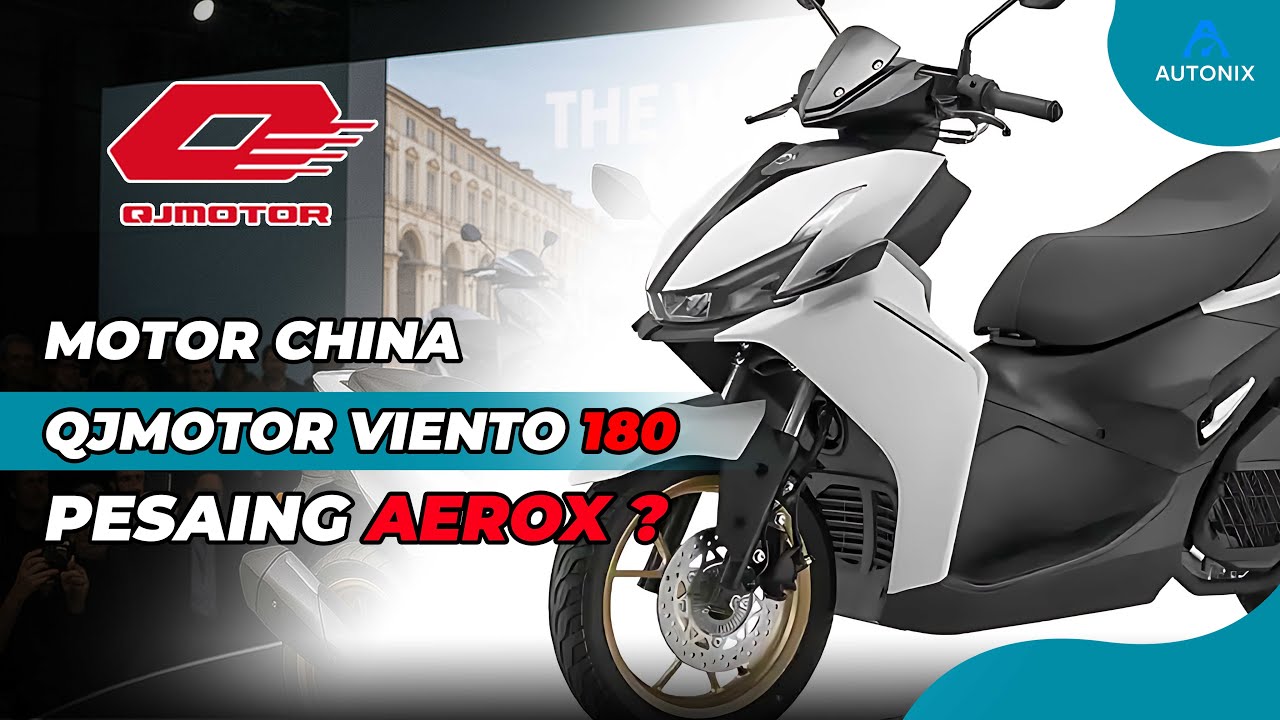 New QJMotor Viento 180 ! Pesaing Yamaha Aerox dari China ! - YouTube