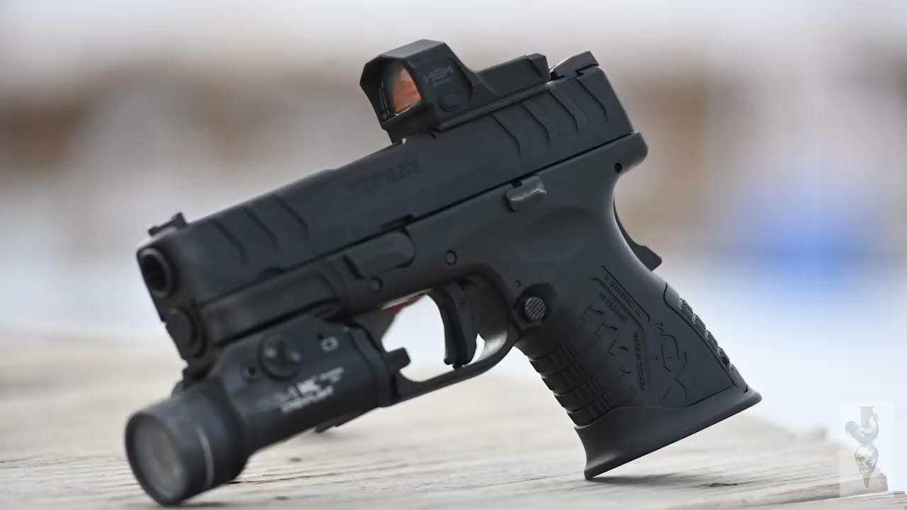 XD-M Elite 3.8" Compact OSP .45 ACP with HEX Dragonfly - YouTube