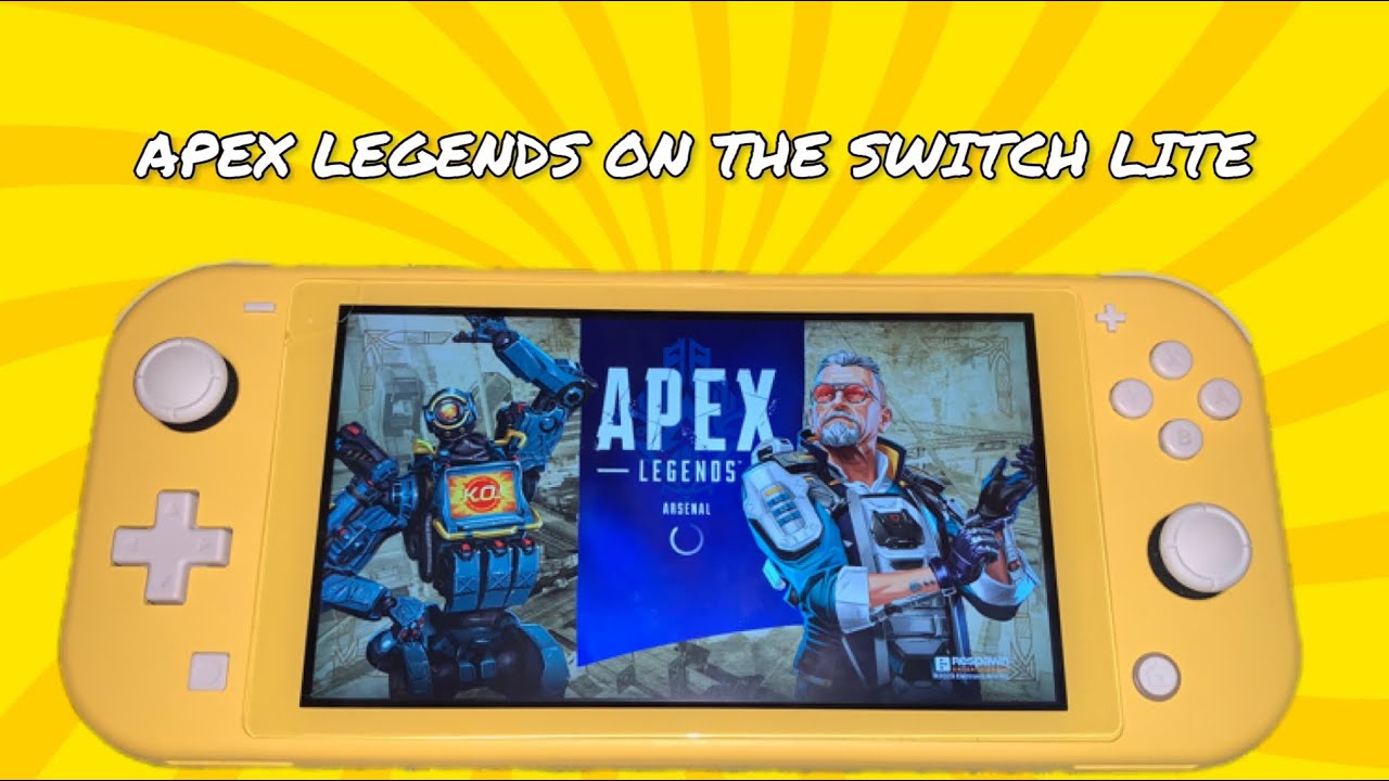 Apex Legends Gameplay On Nintendo Switch Lite!! - YouTube
