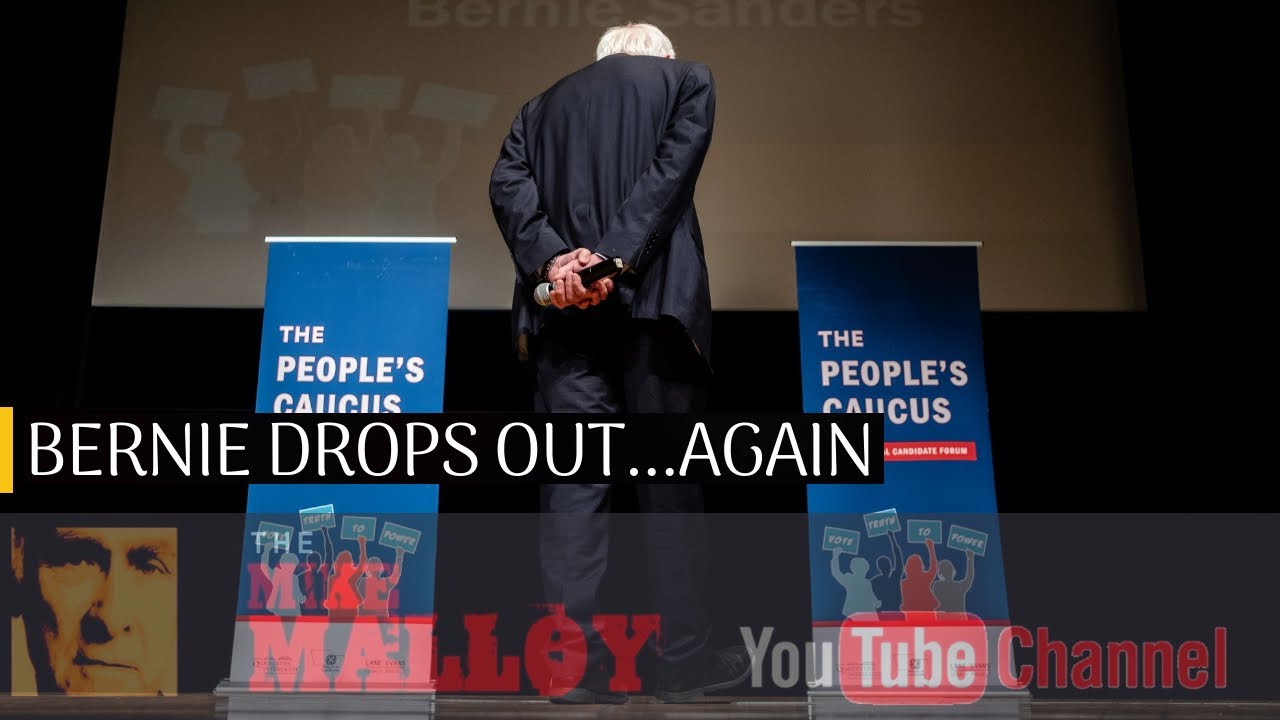 Bernie Drops Out...Again - YouTube