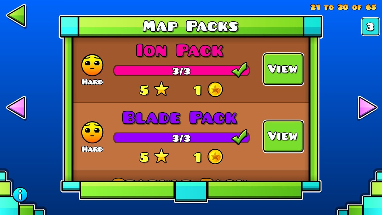 Los MAP PACKS de Geometry Dash 2.2 (Parte 2/6) | CANALDIEGO - YouTube