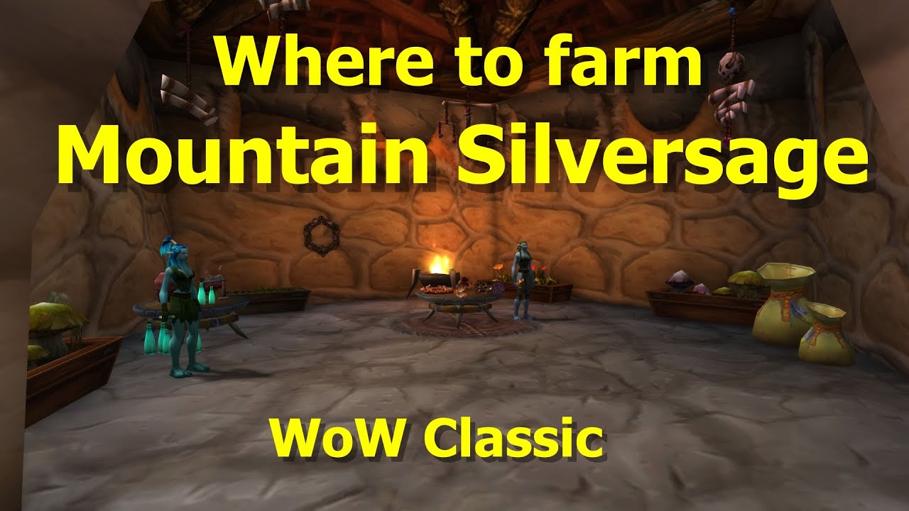 Where to farm Mountain Silversage--Herbalism Guide for WoW Classic ...