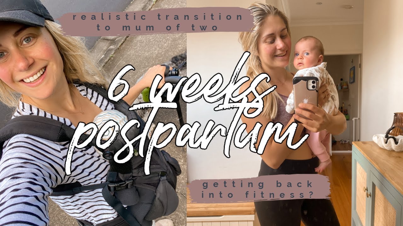 6 WEEKS POSTPARTUM ~ restarting my fitness journey + realistic ...