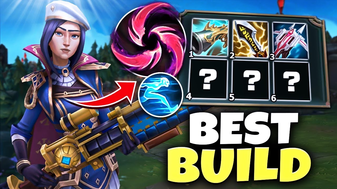 Caitlyn's BEST build explained for all skill levels - YouTube