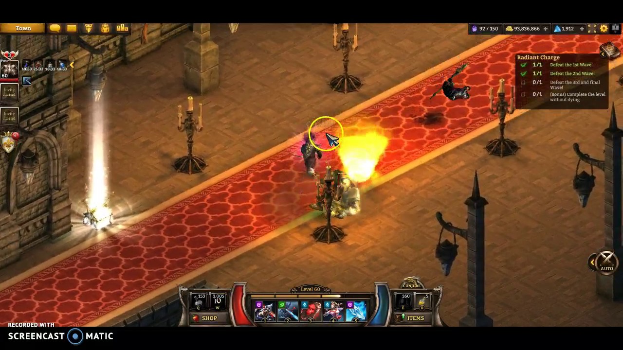 Kings Road - Radiant Charge - Platinum - Shadow Cannon Rune - YouTube