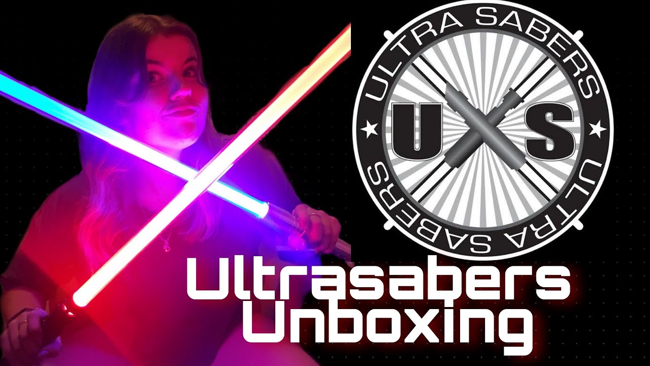 ULTRASABERS UNBOXING - OMG this is the best thing EVER! - YouTube