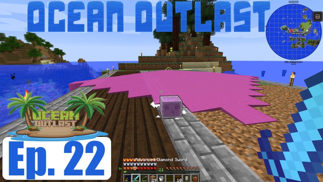 Ocean Outlast Expert - Ep. 22 - Pink Slime & Coin Automation! - YouTube