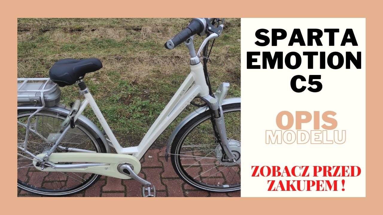 HOLENDERSKI rower elektryczny SPARTA EMOTION C5 36V / krótki opis ...
