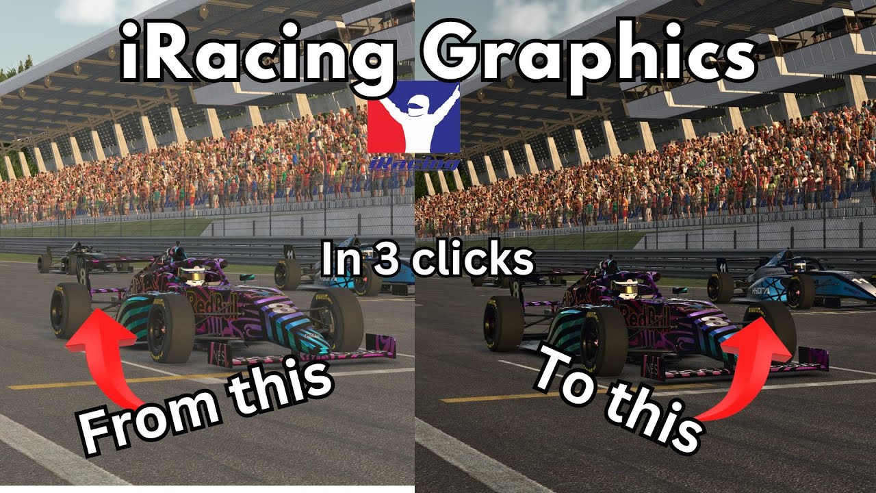 BOOST Your iRacing Graphics in 3 Clicks Without ANY Software! - YouTube