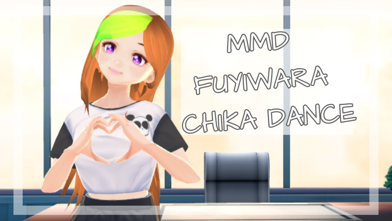 [MMD] fujiwara chika dance •kaguya sama love is war•/ alli pand - YouTube