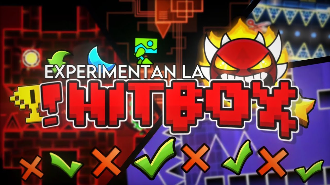 Niveles Que Experimentan la Hitbox en Geometry Dash.. - YouTube