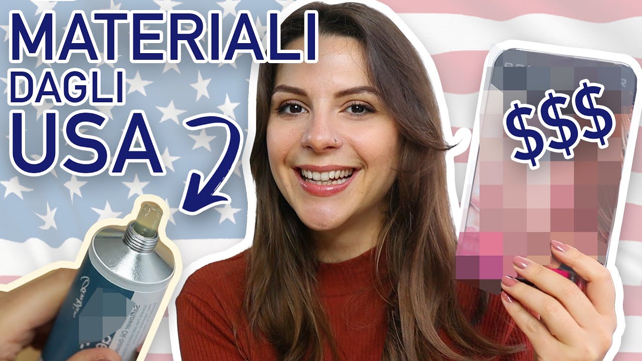 I MATERIALI CHE HO COMPRATO IN AMERICA! 🇺🇸 Prismacolor, Gamblin, Ampersand, Rosemary Brushes ...