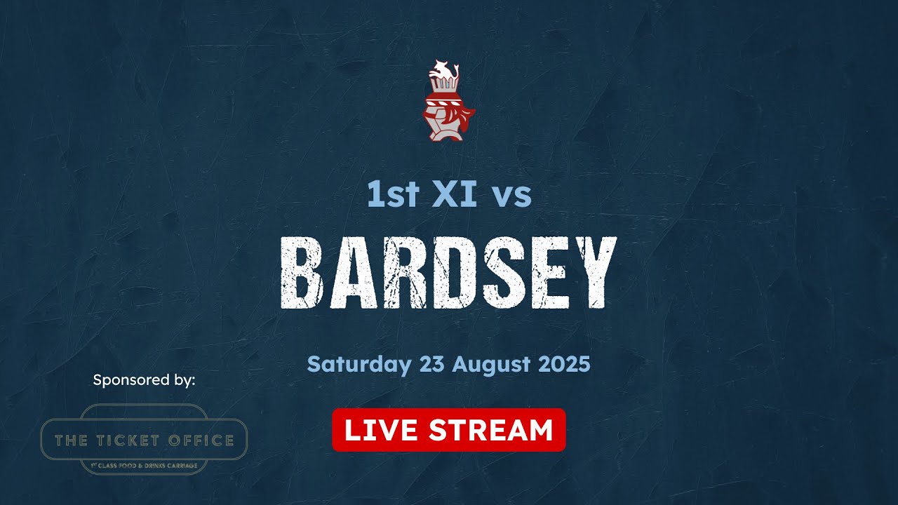 LIVE: Ilkley CC 1st XI vs Bardsey | Saturday 23rd August 2025 - YouTube