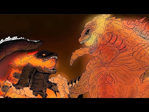 BURNING GODZILLA (2019) vs BURNING GODZILLA (1995 / Heisei) - KAIJU UNIVERSE GAMEPLAY - YouTube