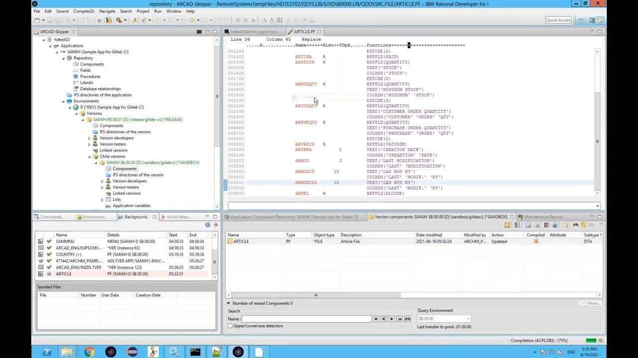 ARCAD Pack for i - Use GitLab for DevOps on IBM i - YouTube