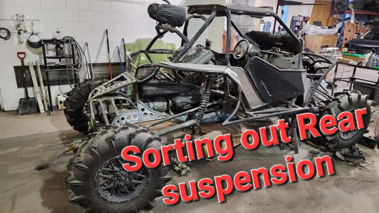 Hellcat rear suspension links | Finally working on the machine - YouTube