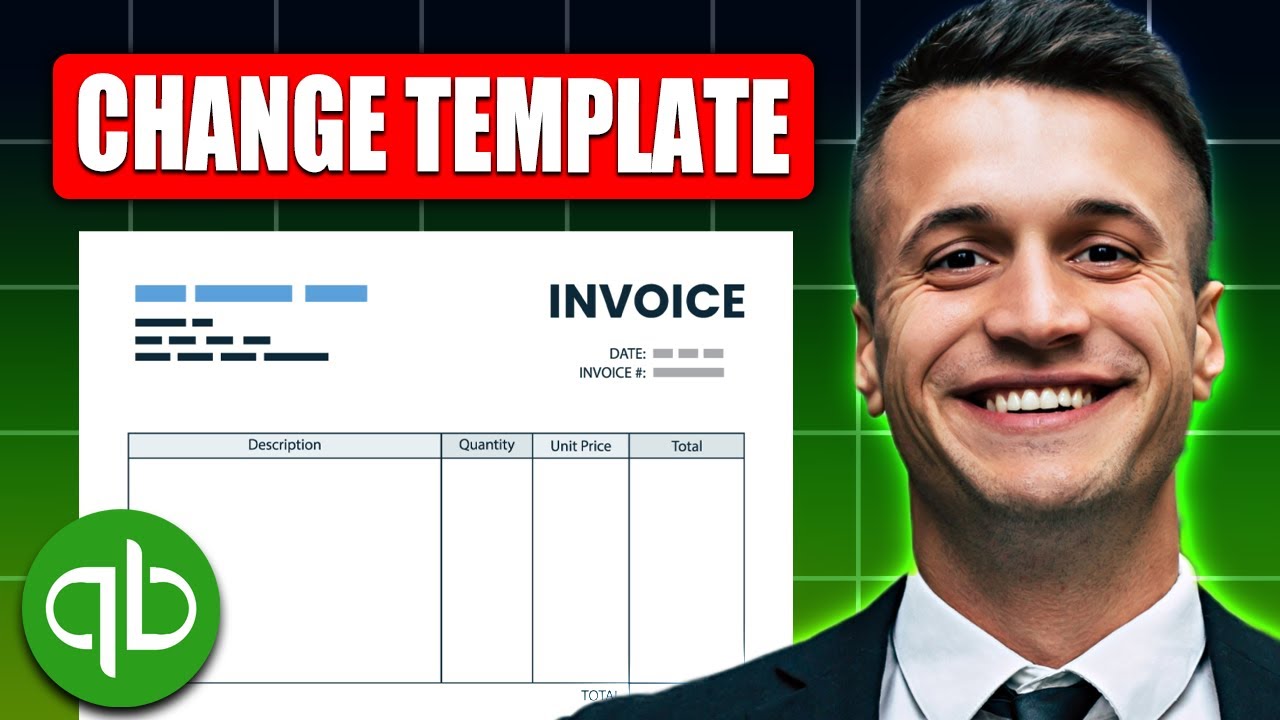 How To Change Your Invoice Template On QuickBooks - YouTube
