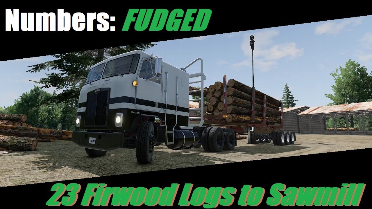 BeamNG.drive (Update 0.32) Freeroam: East Coast, USA - 23 Firwood Logs ...