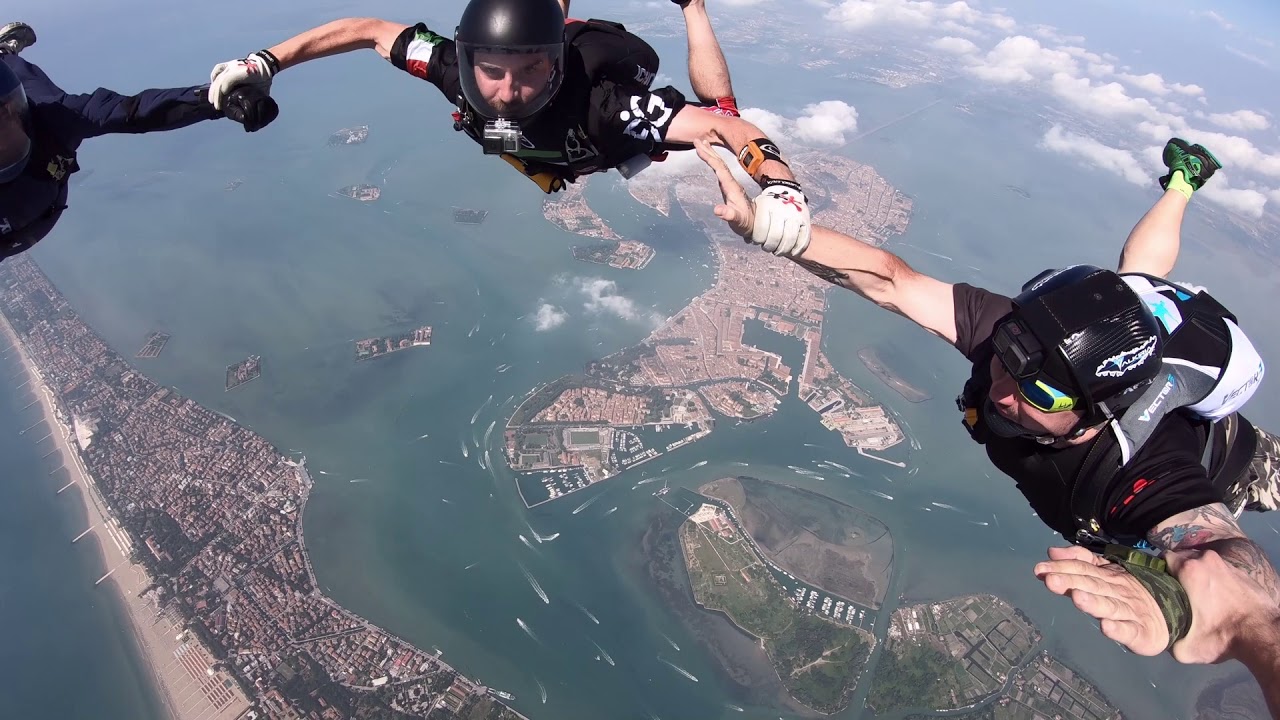 Skydive over Venice - YouTube