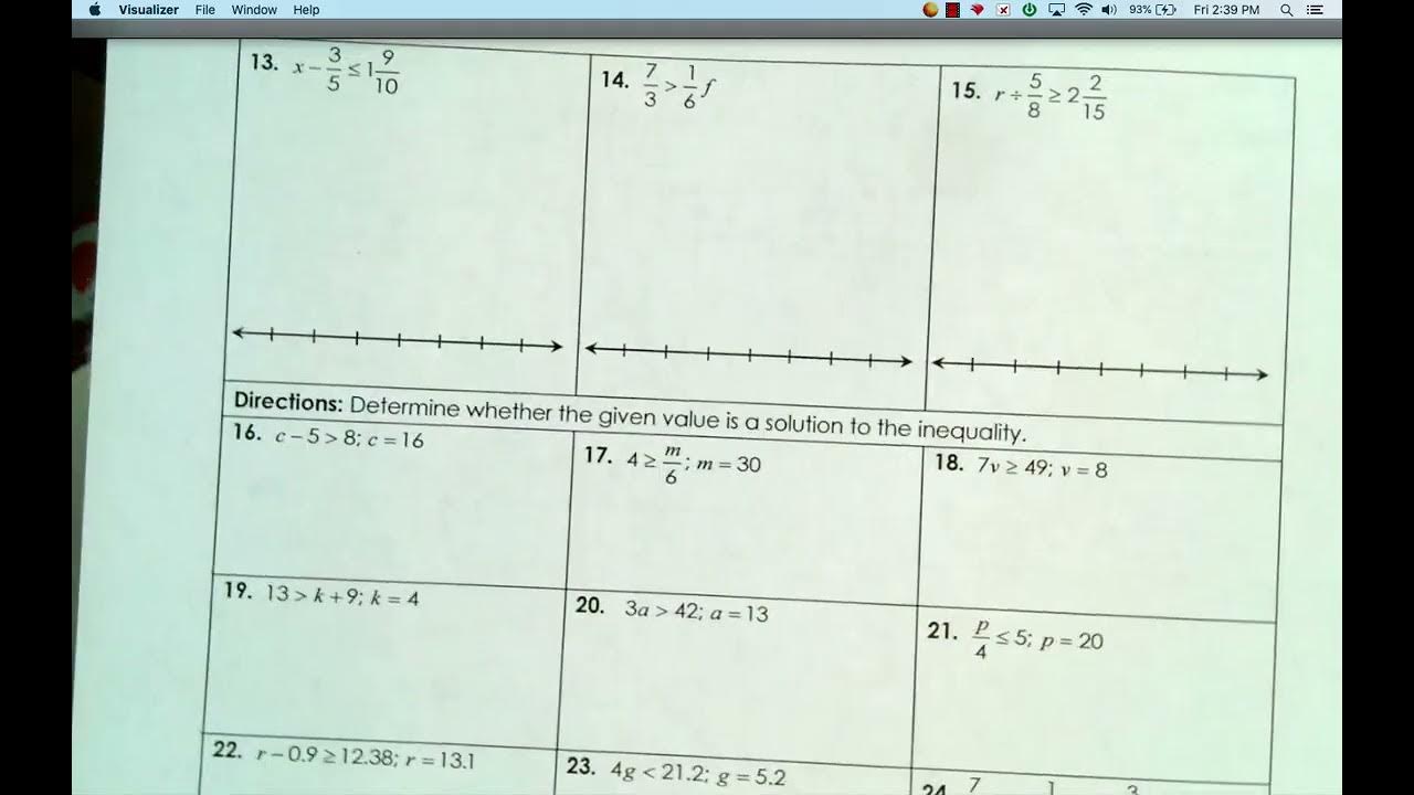 Solving Inequalities with All Operations - YouTube
