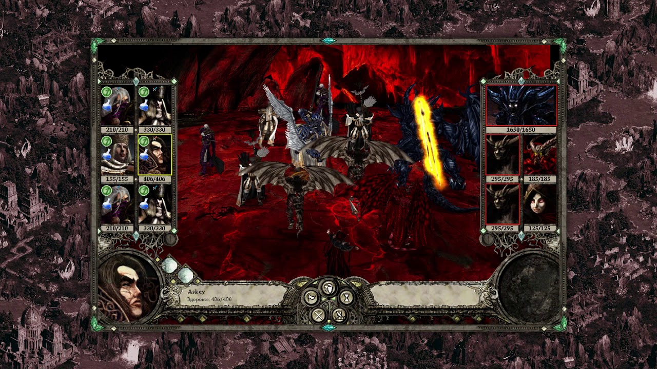 Disciples 2 прохождение боссов : 5. Демон Утер [Финал за Империю] - YouTube