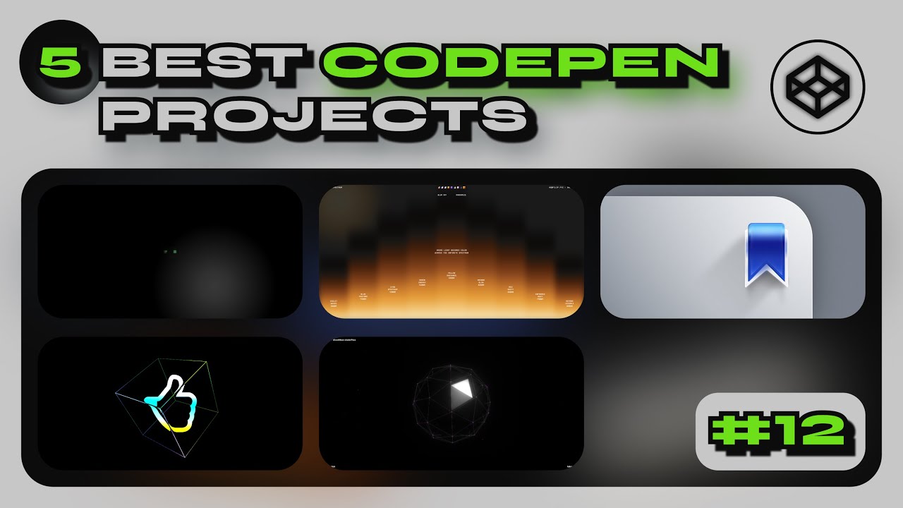 5 Best CodePen projects #12 HTML, CSS & JAVASCRIPT - YouTube
