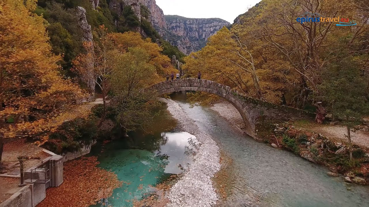 Τα πέτρινα γεφύρια των Ιωαννίνων από ψηλά (Drone) - Old stone Bridges ...