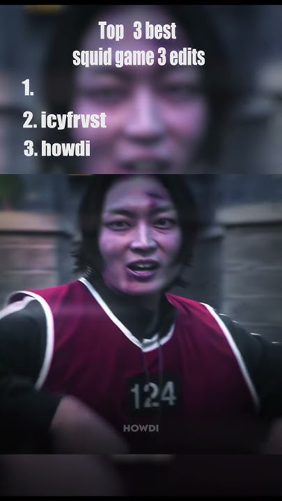 best 3 SG3 edits #squidgame #squidgame3 #edit #squidgameedit #netflixseries #netflix - YouTube