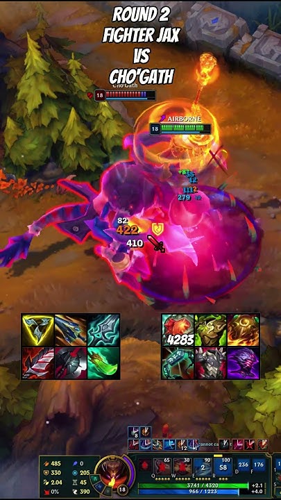 17K HP CHO'GATH VS 2 BUILD JAX 2 ROUND - YouTube