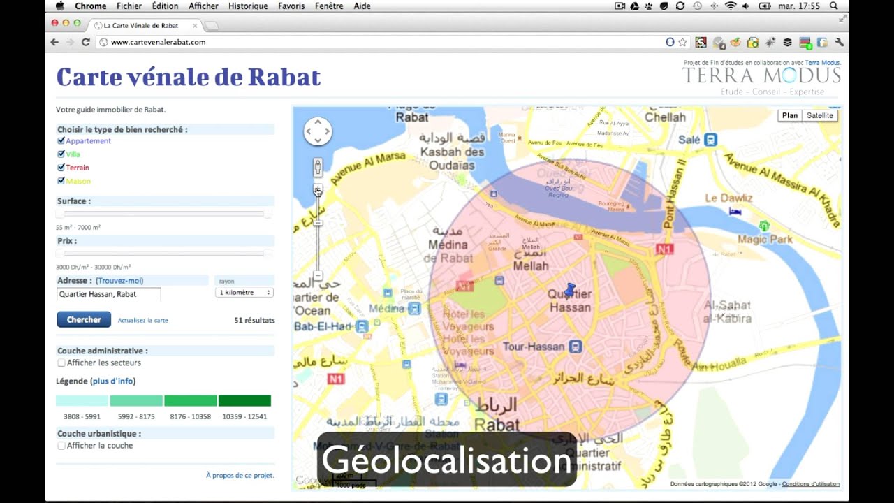Real Estate Map | Google maps API - YouTube