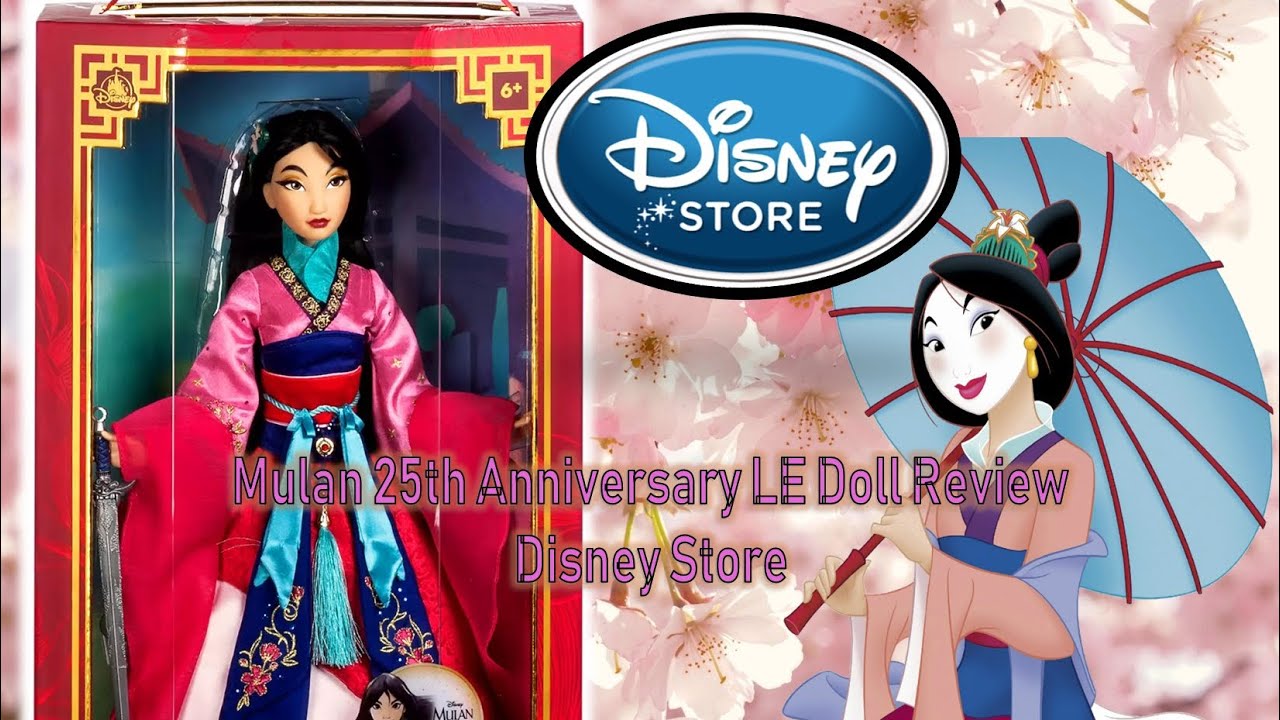 Mulan 17” Limited Edition Doll - Mulan 25th Anniversary by Shop Disney ...