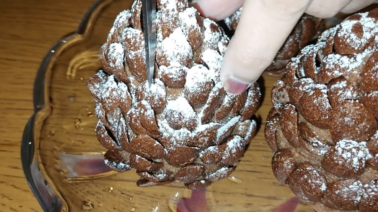 PIGNE DI NATALE🎄DOLCE FACILISSIMI ️BEAUTIFUL & TASTY DESSERT😳ITALIAN ...