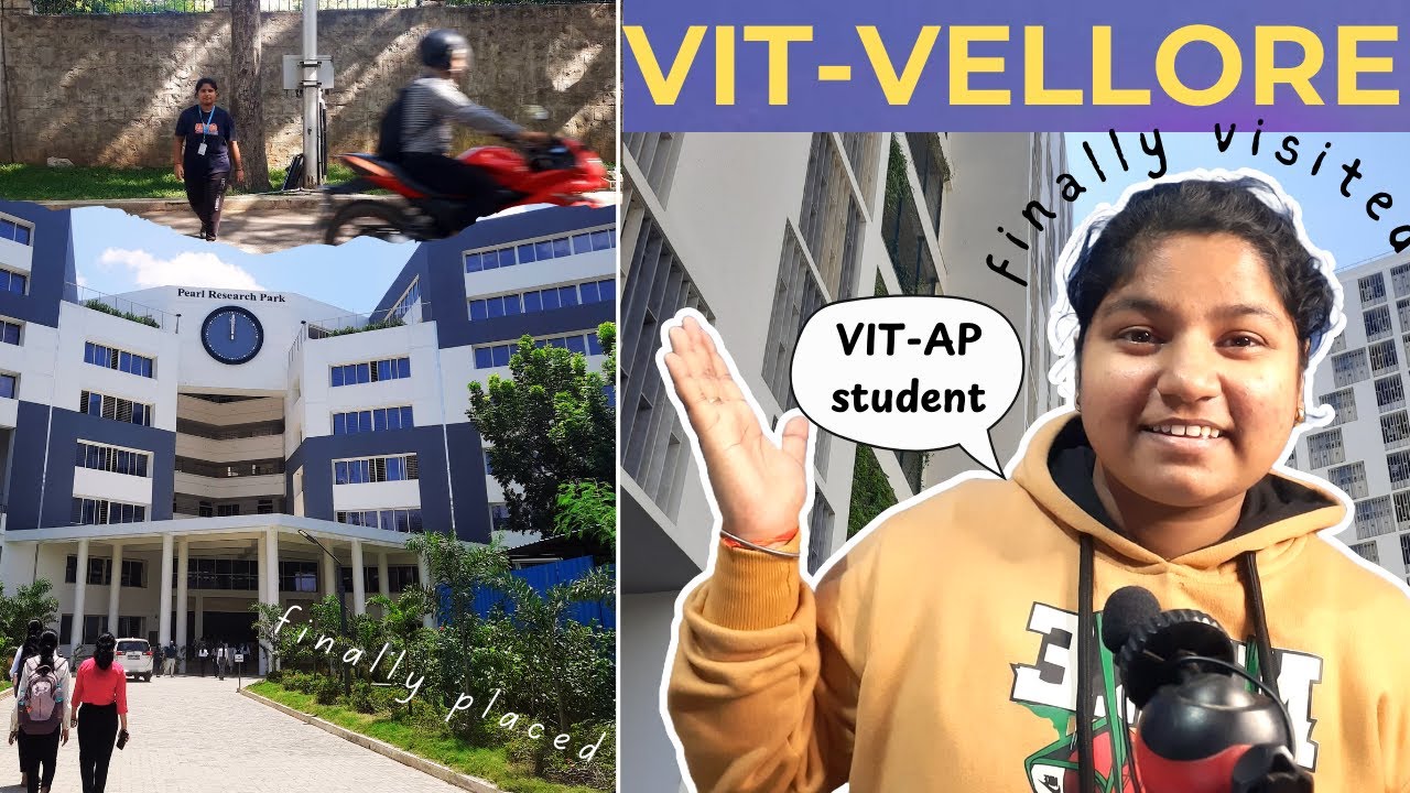 First Visit to VIT Vellore | My Placement Journey Revealed 🎓 😊 # ...